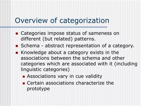 Image result for Categorization Breakdown Slide