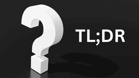 Image result for TL;DR Computer Science