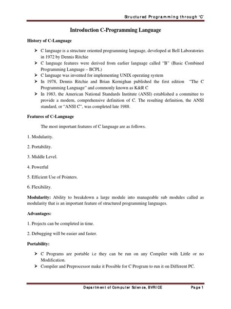 Image result for C Programming Language PDF Download