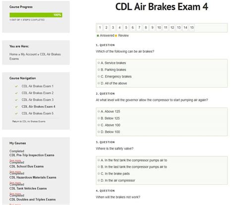 Image result for Printable CDL Practice Test