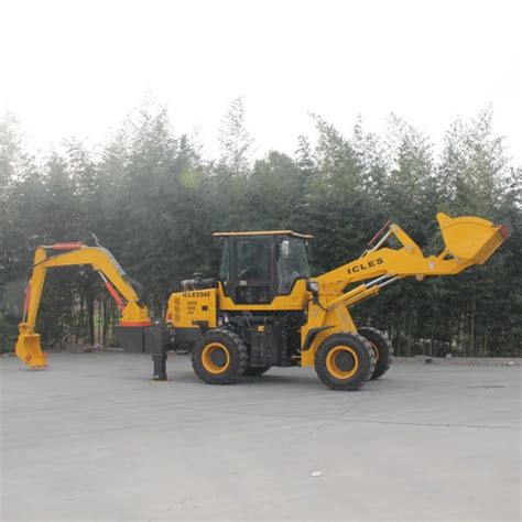 Image result for Mini Tractor Backhoe