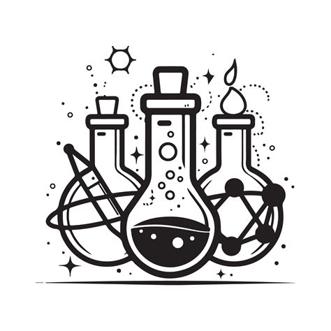 Image result for Science Simple Drawing Logo