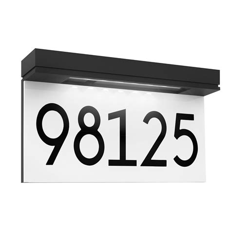 Image result for Lighted Mailbox Numbers