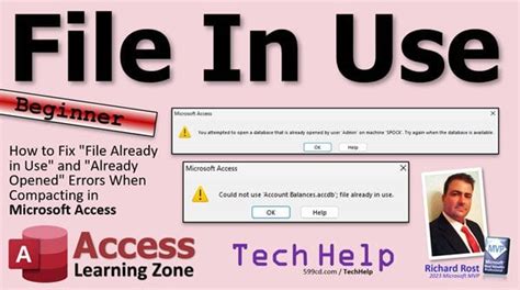 Image result for Error the File Is Already in Use