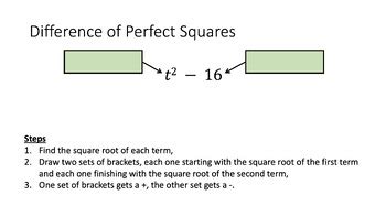 Image result for Factorisation Using Identities When a Perfect Square