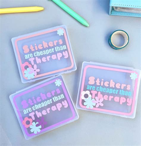 Image result for Sticker Storage Boxes