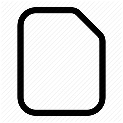 Image result for Empty File Format Icon