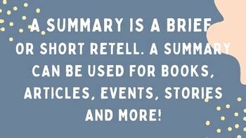 Image result for Summarizing PowerPoint