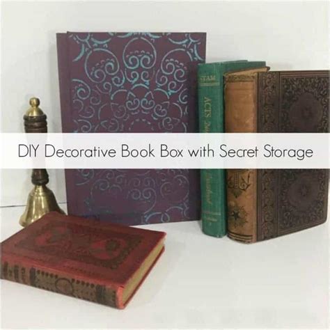 Image result for How to Make Secret Book Box Homemade