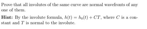 Image result for Involute Formula