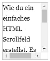 Image result for HTML Scroll Box With