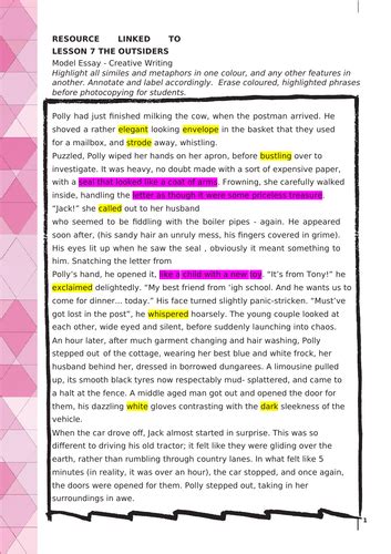 Image result for English Language Paper 1 Edexcel Creative Writing Picture Examples