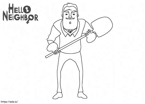 Image result for Hello Neighbor Coloring Book