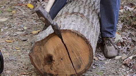 Image result for How to Split a Log