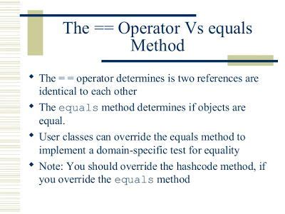 Image result for Object Equals Java