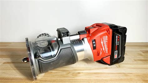 Image result for Milwaukee M18 Router Using Template Guide