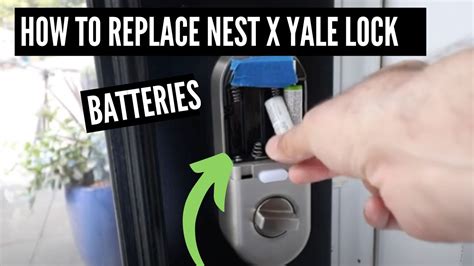 Yale Keypad Lock Battery Change at Carole Alden blog