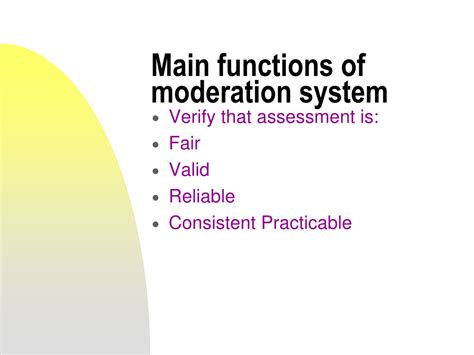Image result for Examples of Methods of Moderation