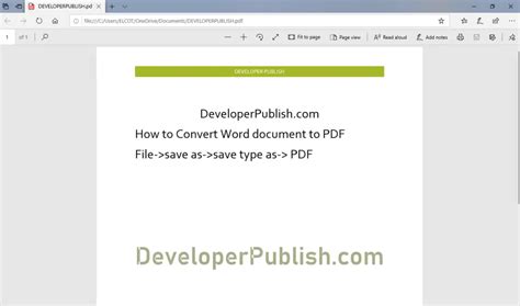 Image result for Convert Word File to PDF