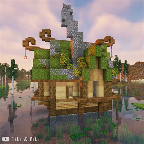 Image result for Minecraft Autumn Cottage Tutorial