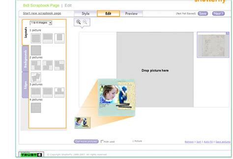 Image result for Shutterfly Scrapbook with Insertable Pages