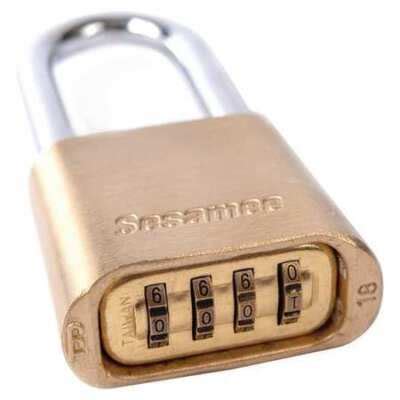 Image result for How to Open a Sesamee Combination Lock