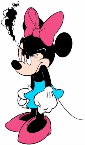 Image result for Minnie Mouse Angry