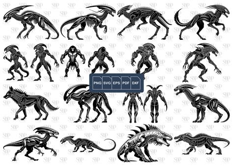 Image result for Alien vs Predator SVG