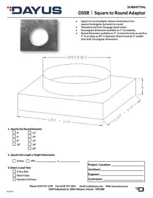 Image result for Square to Round Conversion Chart