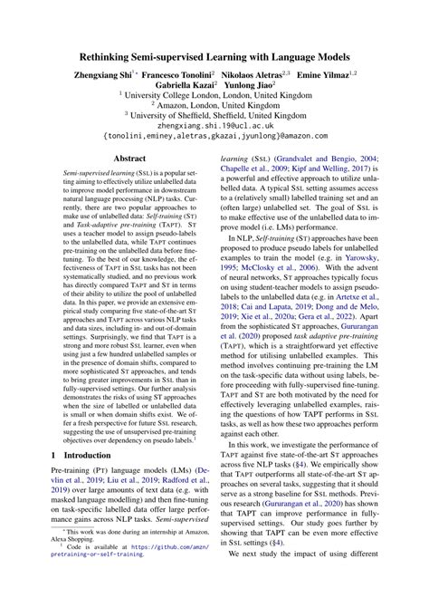 Image result for Example of Semi Supervised Learning Large Language Models