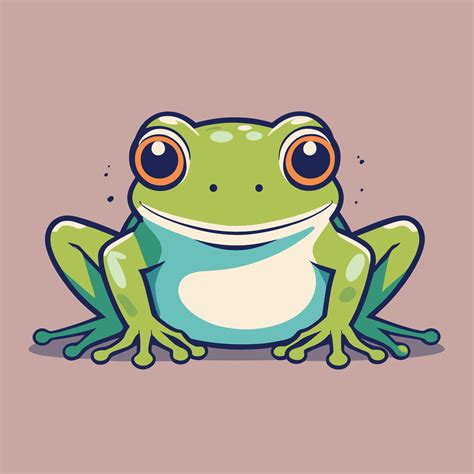 Image result for Frog Cartoon 2D Vector