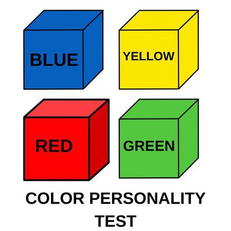 Image result for Color Code Personalit Test