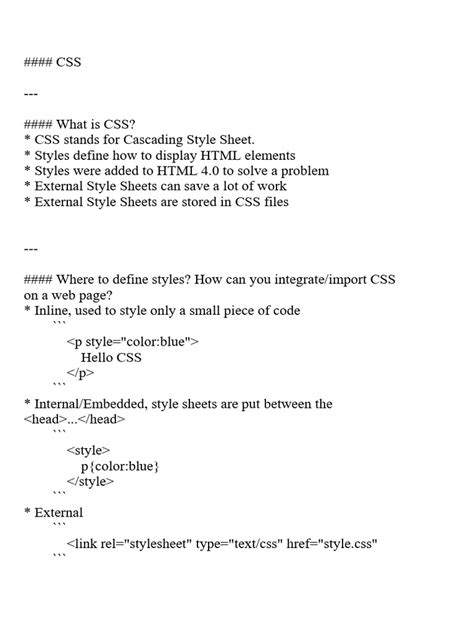 Image result for Practice Questions for HTML and CSS