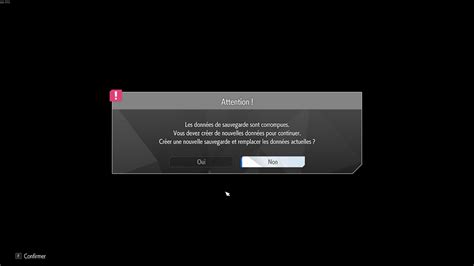 Image result for Corrupted Save File Screen