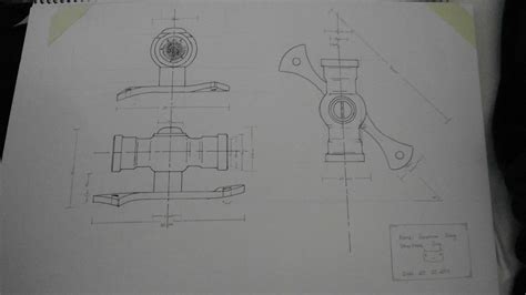 Image result for Machine Drawing Examples