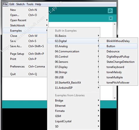 Image result for Arduino Nano LED Push Button