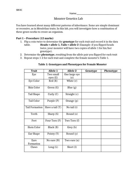Image result for Human Genetics Lab Answers