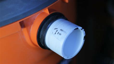 Dust collection adapter shop vac to pvc made