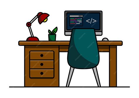 Image result for Vector Modern Desktop Computer