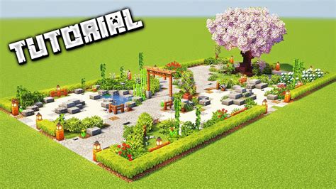 Image result for Minecraft Garden Tutorial