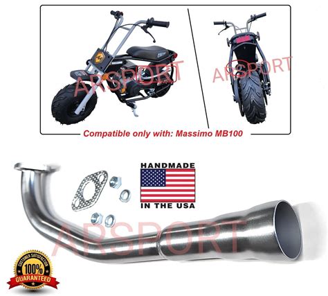 Image result for Mini Bike Header Muffler
