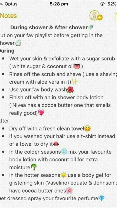 Image result for Shower Routine SSG