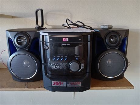 Image result for Sharp Mini Component Stereo System