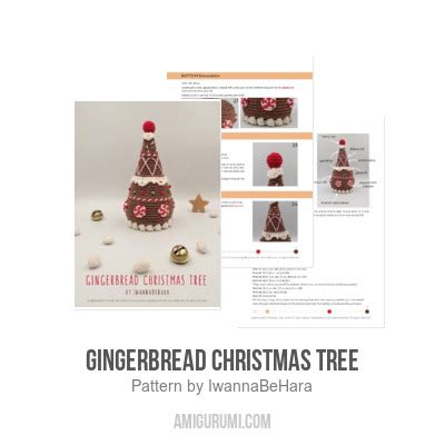 Image result for Pattern for Gingerbread Tree