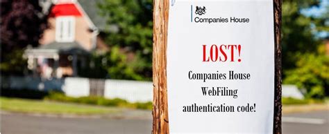 Image result for Companies House WebFiling Authentication Code