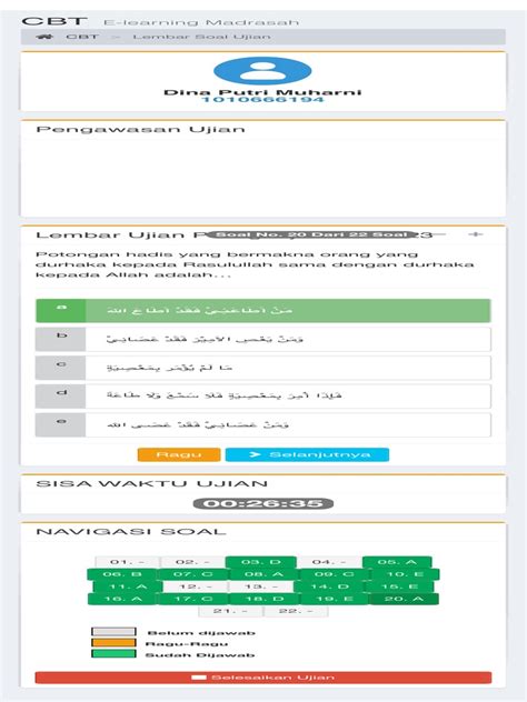 Image result for Computer-Based Test Contoh