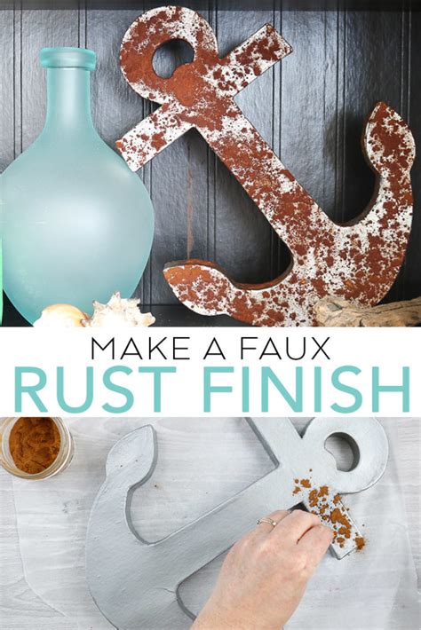 Image result for How to Paint Fake Rusty Look