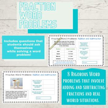 Image result for Adding Fraction Word Problems