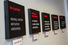 Company Core Values Poster on Pinterest