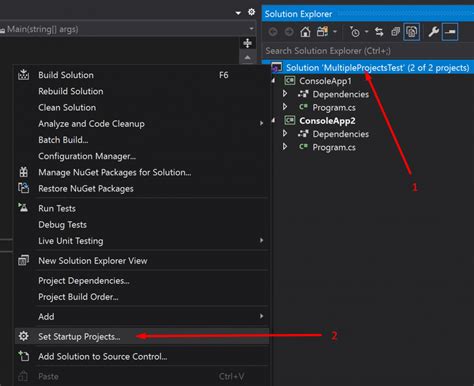 Image result for Visual Studio How to Have Multiple Files in Project